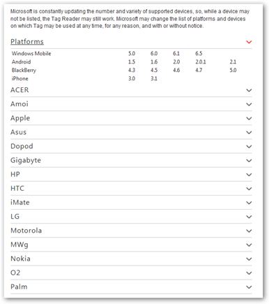 Microsoft Tag Officially Out of Beta – New Features And Tag Format ...